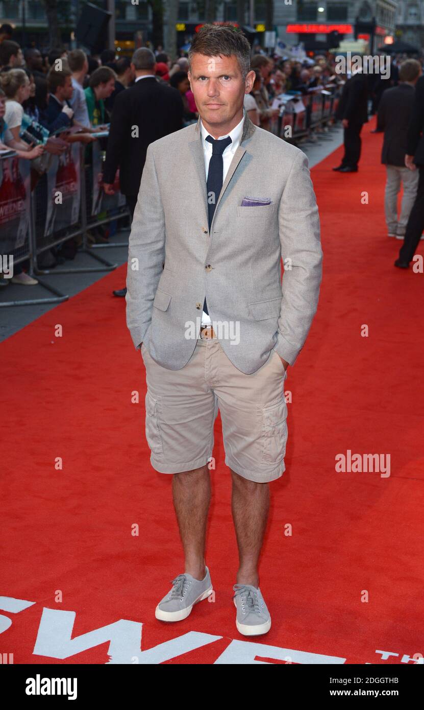 Nick Love arriving at the World Premiere of The Sweeney, Vue Cinema ...