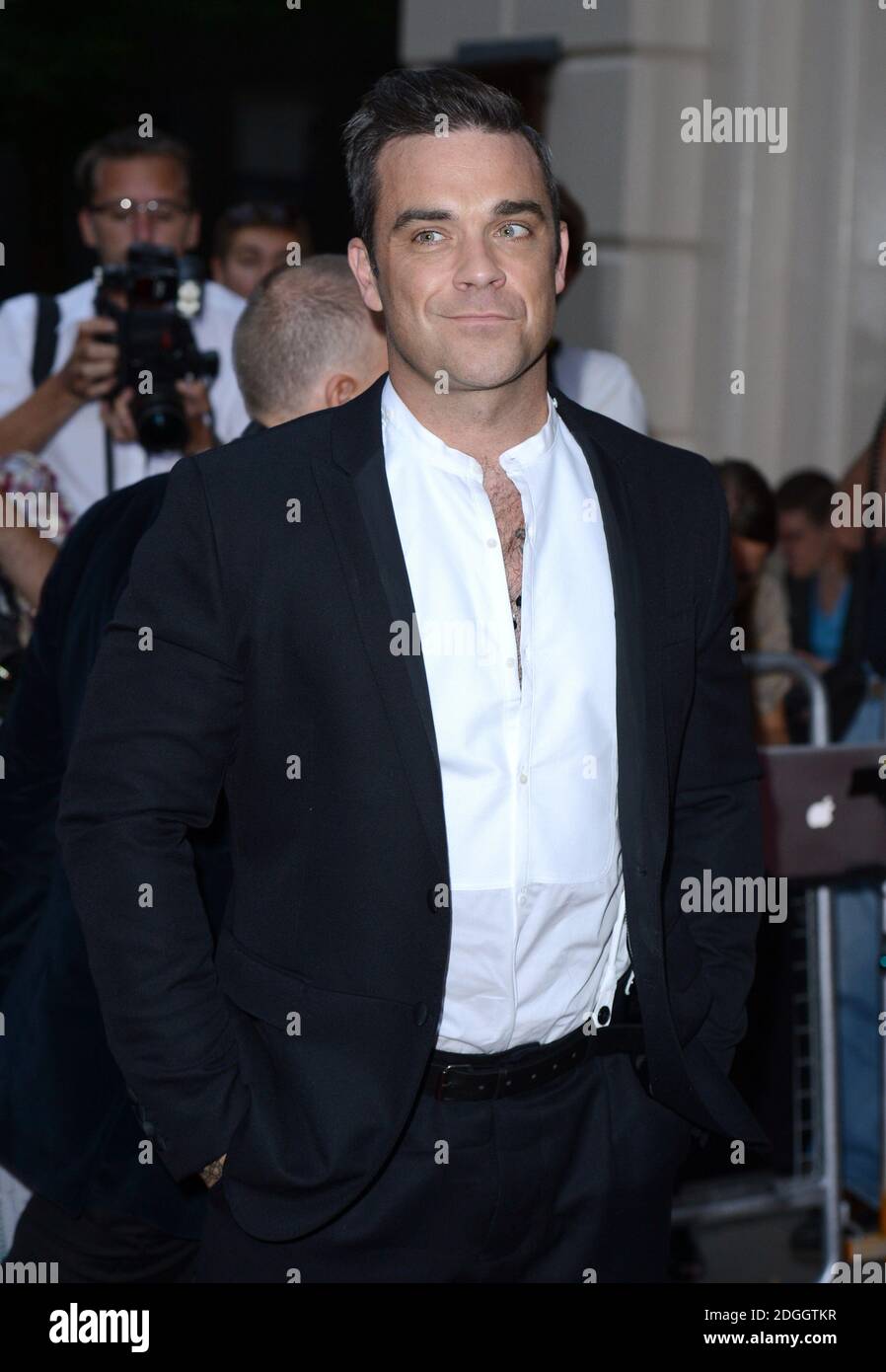 Robbie Williams arriving at The GQ Men of the Year Awards, Royal Opera ...