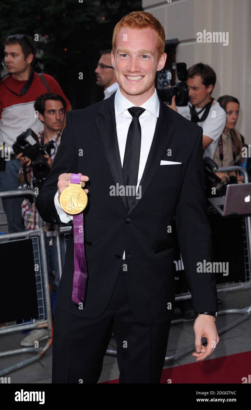 Greg Rutherford arriving at The GQ Men of the Year Awards, Royal Opera ...