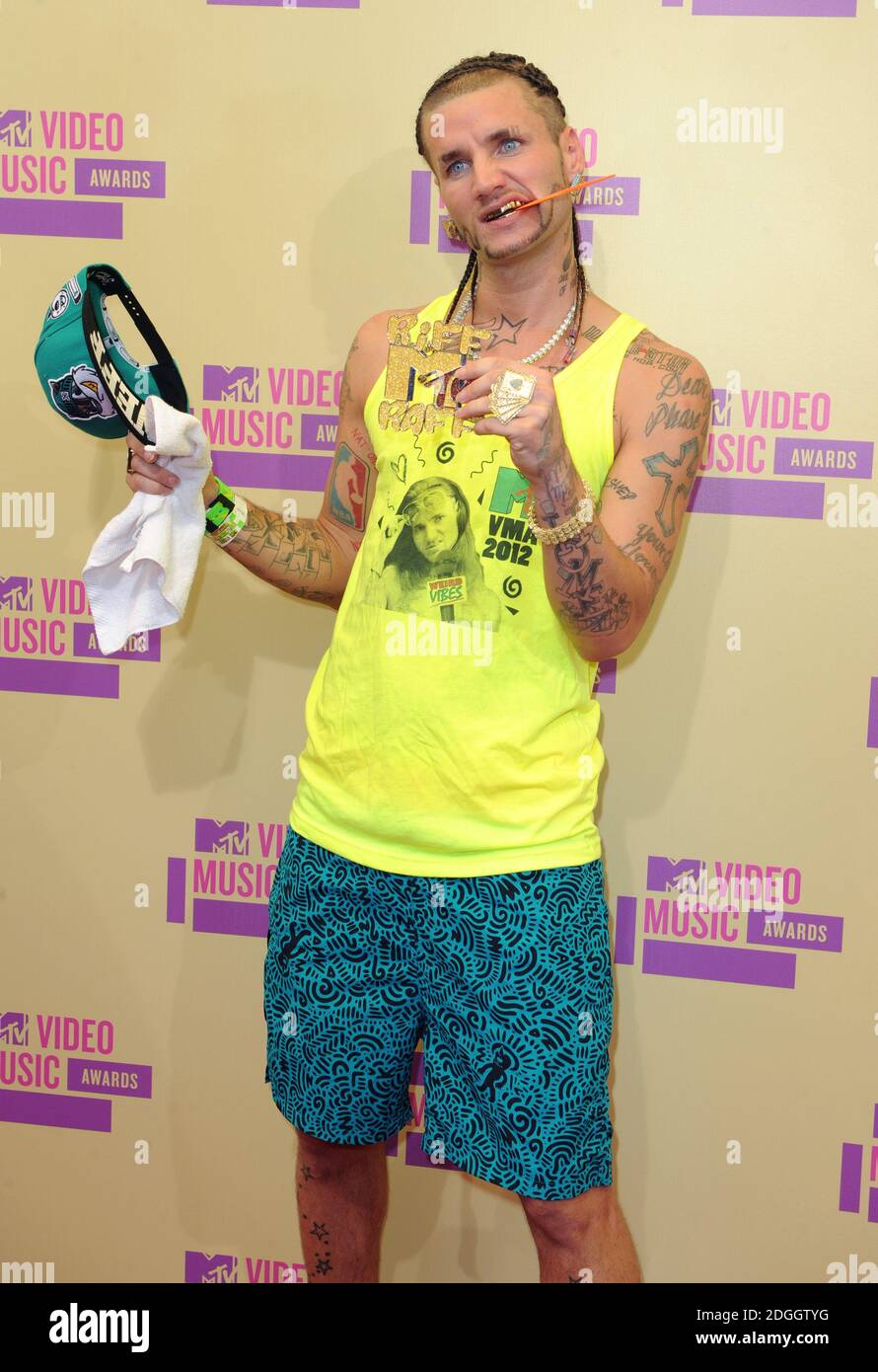 Riff Raff arriving at the MTV Video Music Awards, The Staples Centre ...