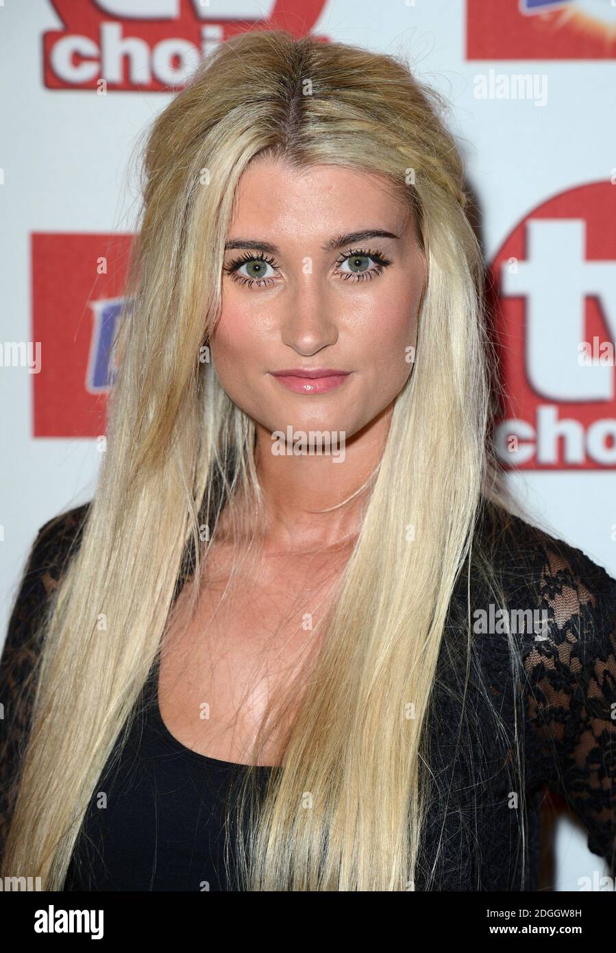 Charlie Webb arriving at the TV Choice Awards 2012, The Dorchester ...