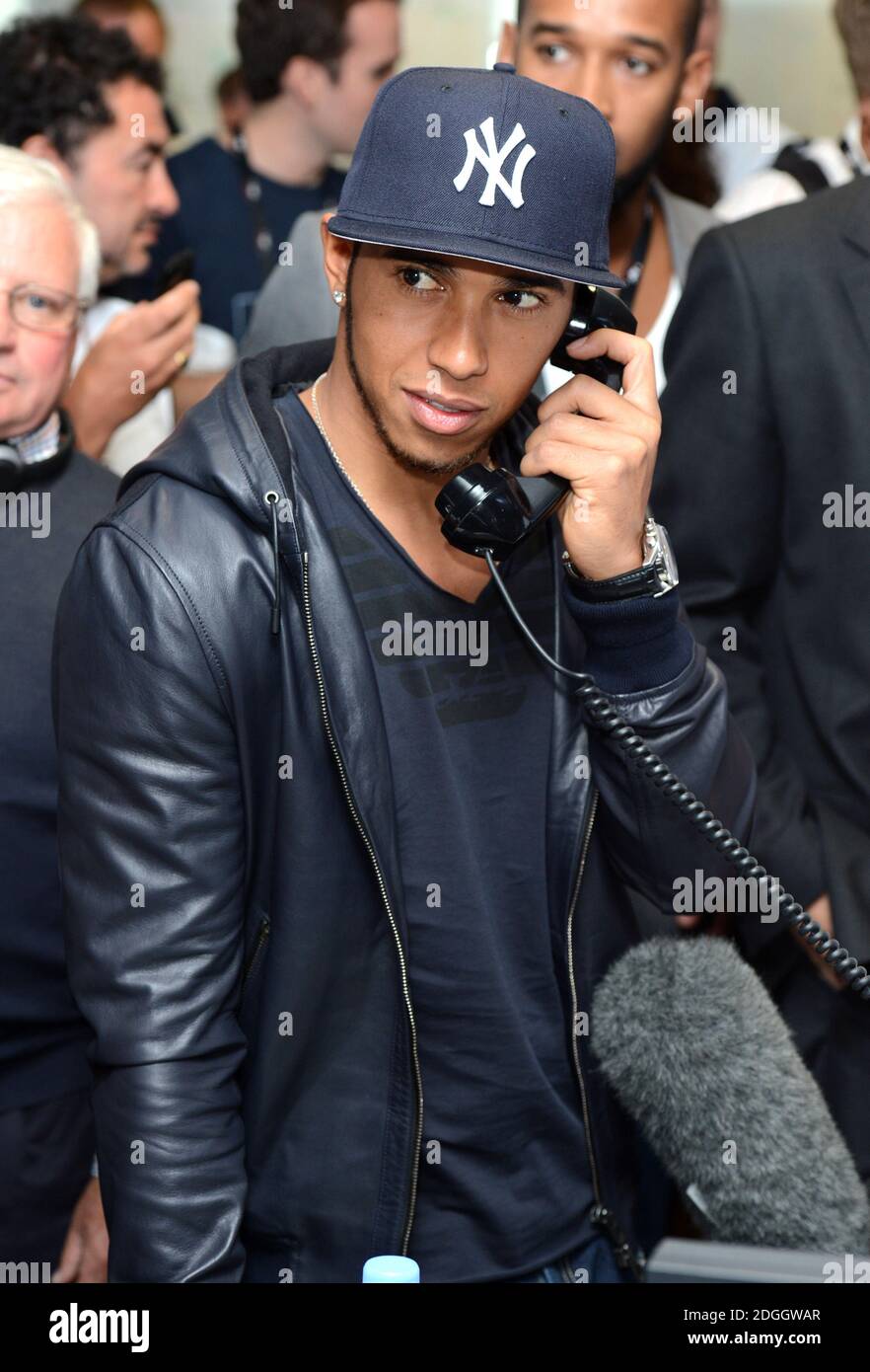 Lewis Hamilton at the BGC Charity Trading Day, Barclays, Canary Wharf ...
