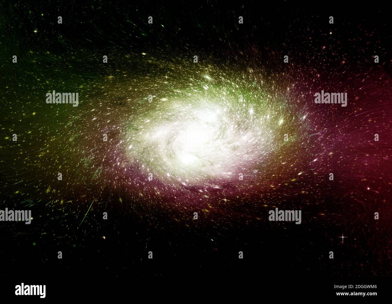 Stars, dust and gas nebula in a far galaxy Stock Photo - Alamy