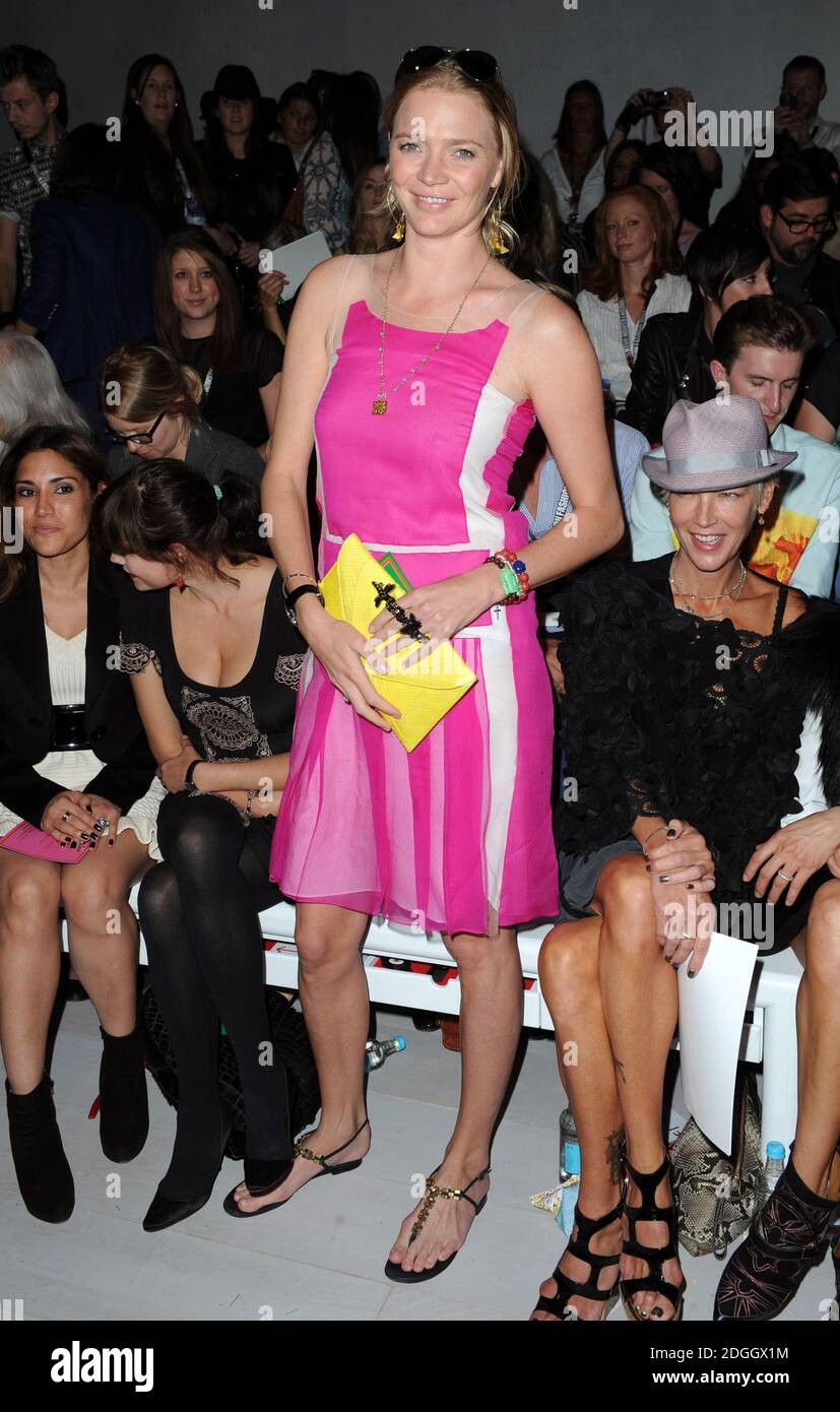 Jodie Kidd at the Jasper Conran Catwalk Show, the Courtyard Show Space ...