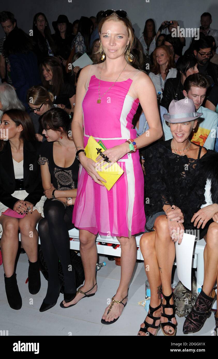 Jodie Kidd at the Jasper Conran Catwalk Show, the Courtyard Show Space ...