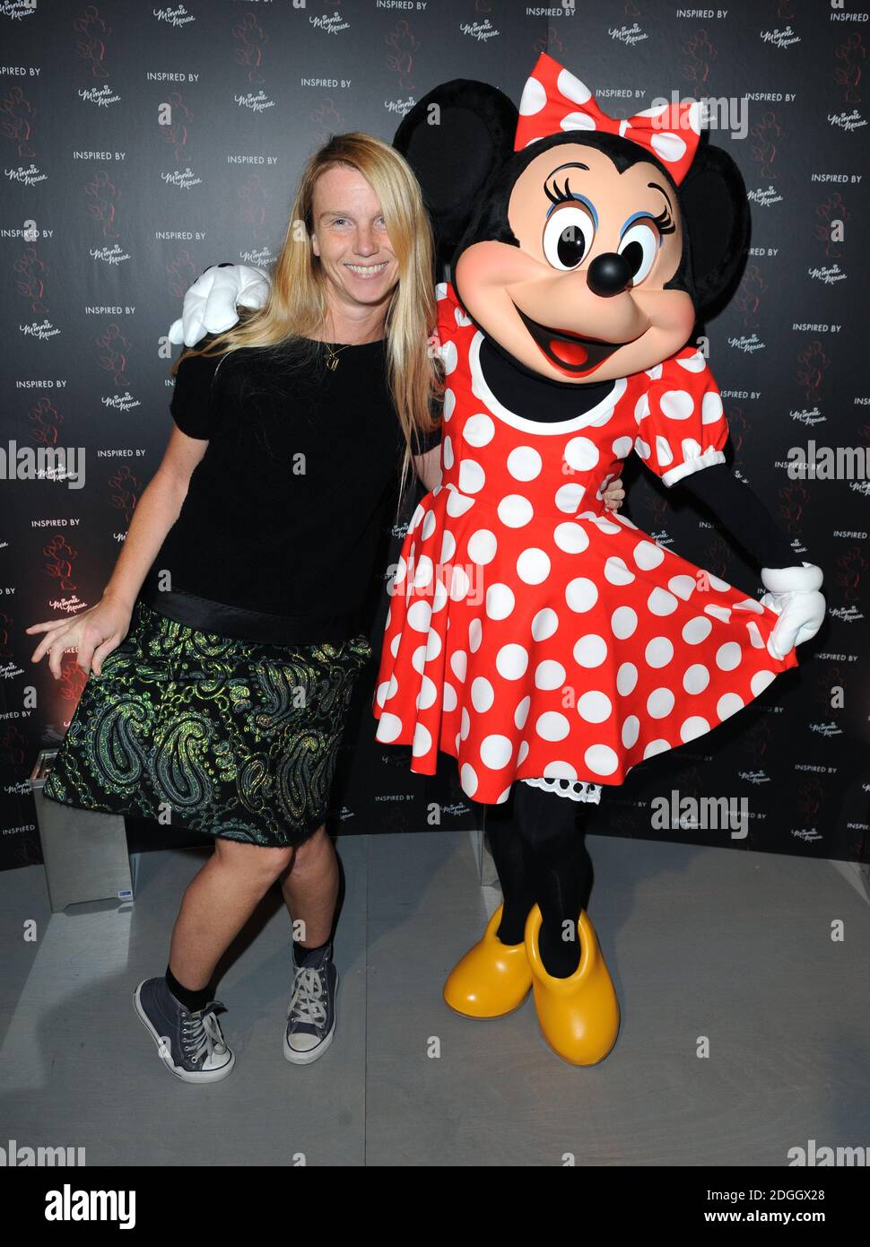 Katie Hillier and Minnie Mouse at the Inspired by Minnie Mouse ...