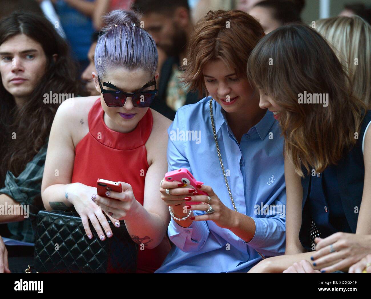 Kelly Osbourne, Pixie Geldof and Alexa Chung at the House of Holland ...