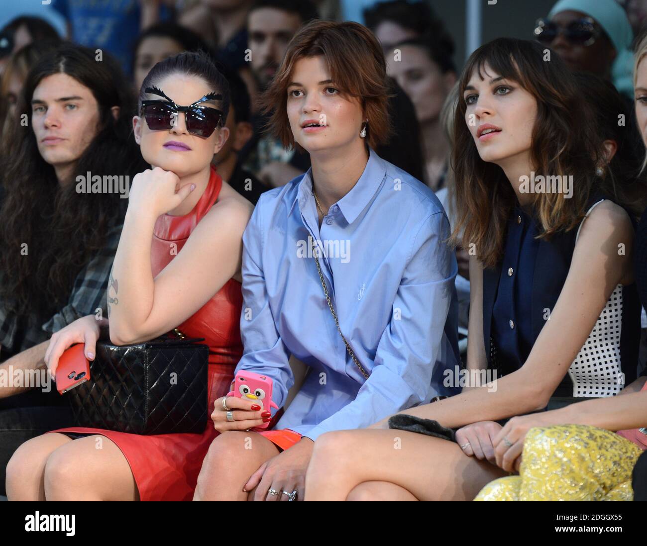 Kelly Osbourne, Pixie Geldof and Alexa Chung at the House of Holland ...