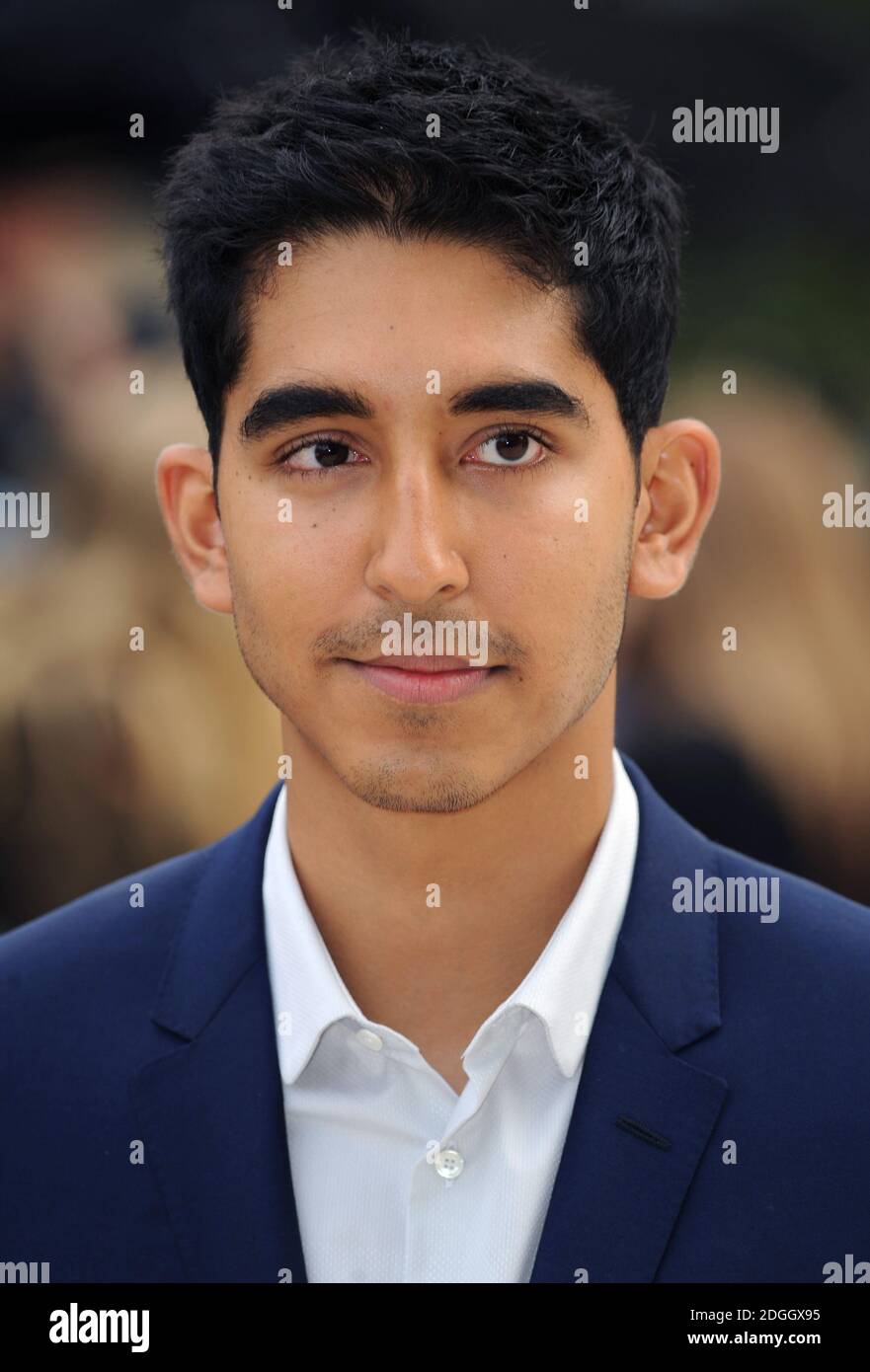 Dev Patel at the Burberry Prorsum Catwalk Show, Hyde Park. Part of ...