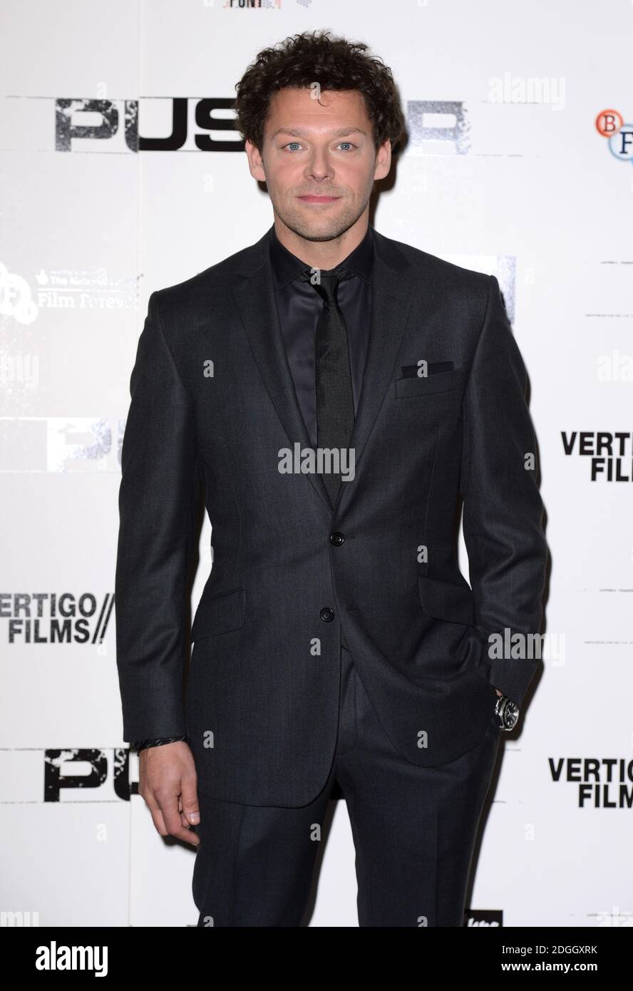 Richard Coyle arriving at the Pusher UK Premiere, Hackney Picture House ...