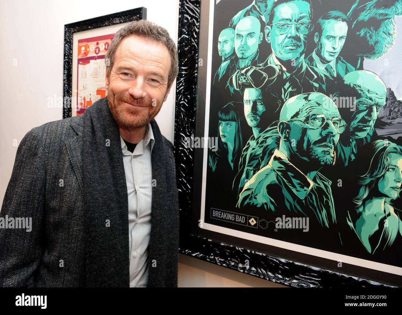 Bryan Cranston attends The Breaking Bad Art Project in association with ...
