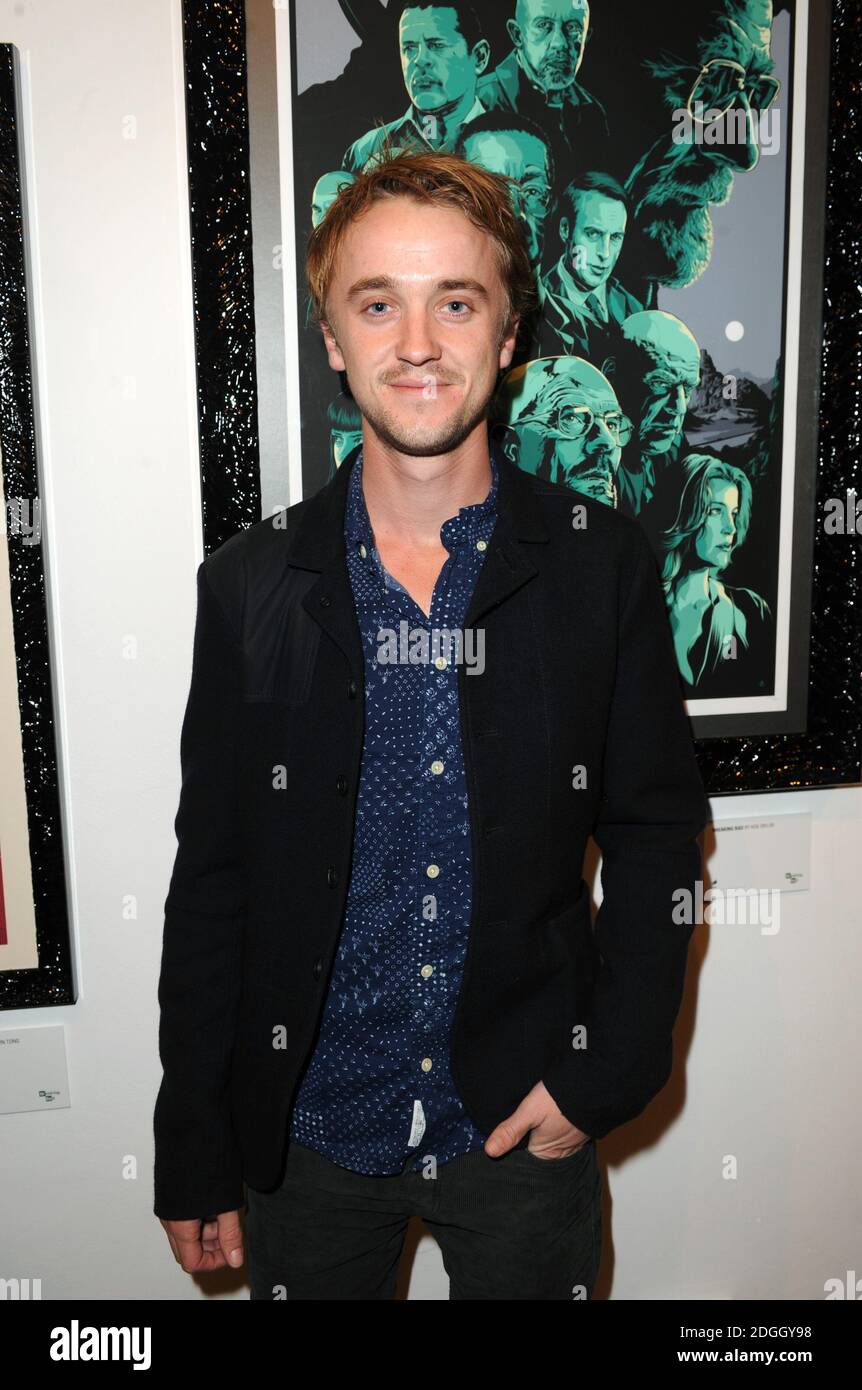 Tom Felton attends The Breaking Bad Art Project in association with ...