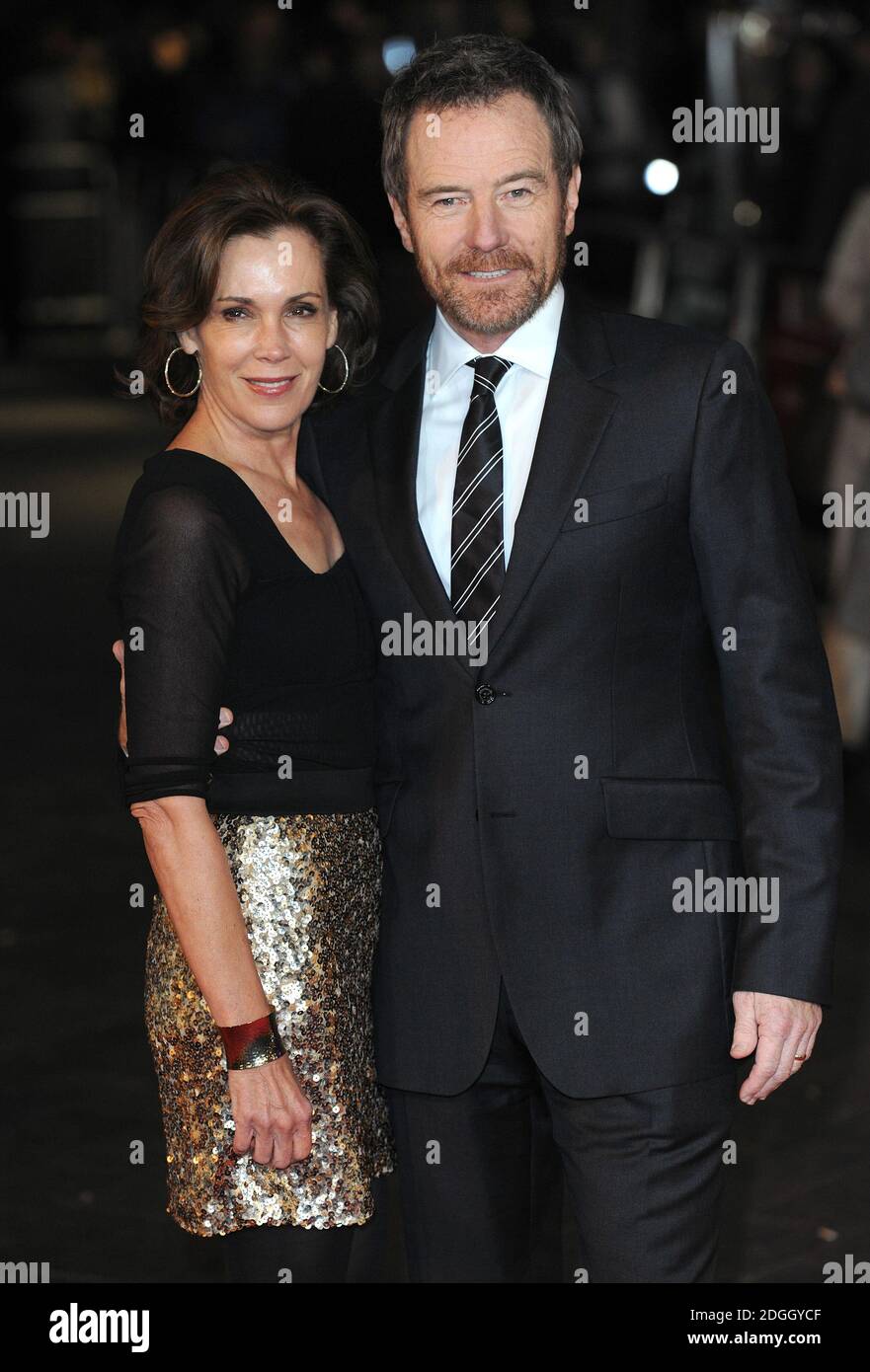 Bryan Cranston and wife Robin Dearden arriving at the 56th BFI London ...
