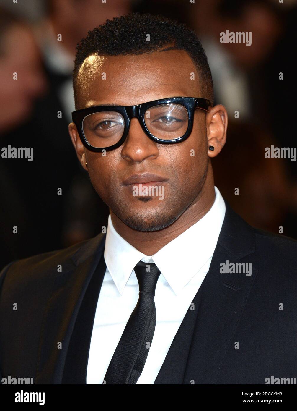 Oritse Williams of JLS arriving at the World Premiere of Skyfall at The ...