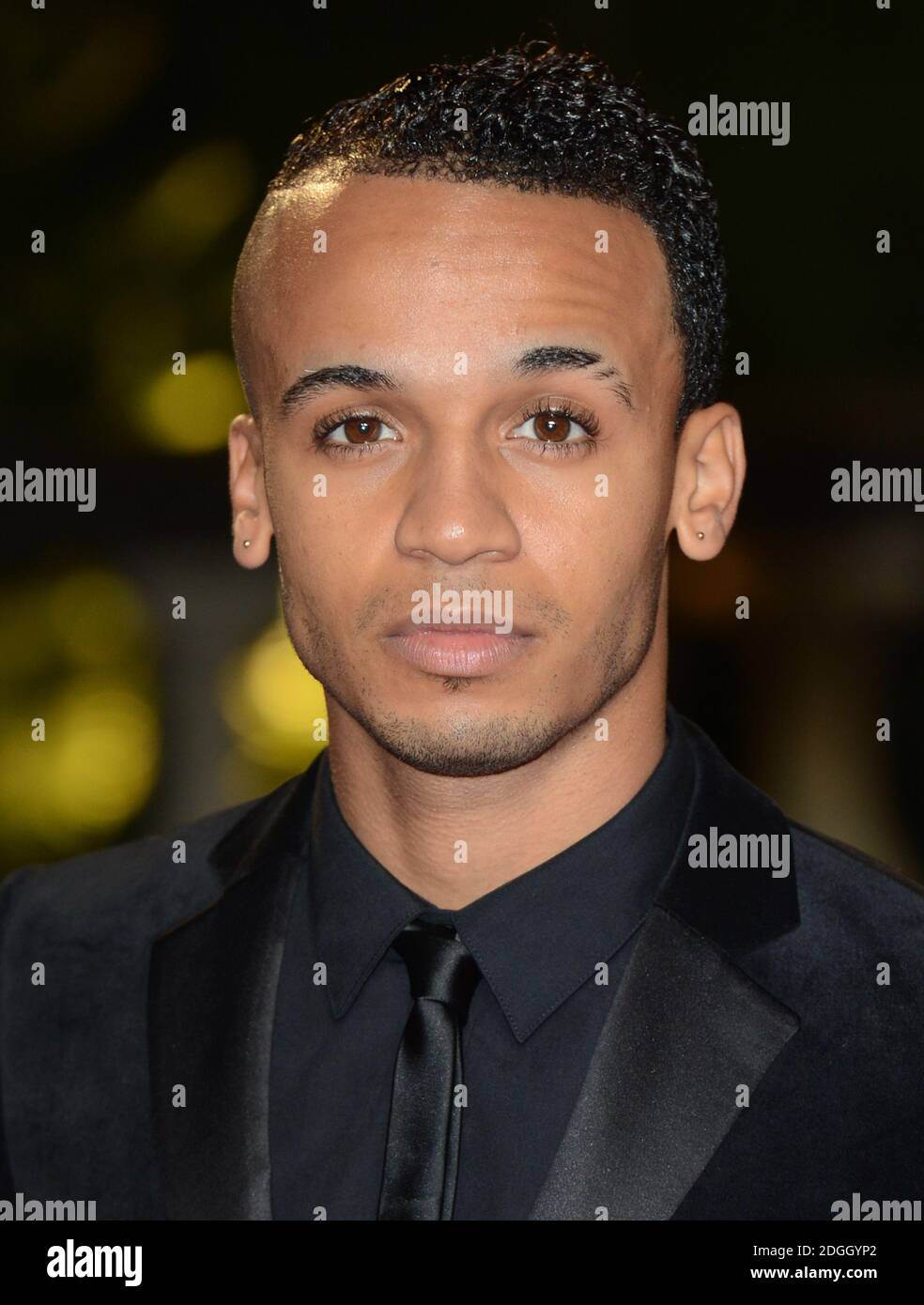 Aston Merrygold of JLS arriving at the World Premiere of Skyfall at The ...