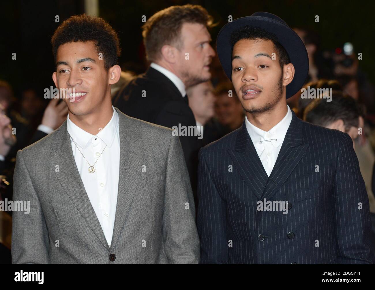 Rizzle Kicks arriving at the World Premiere of Skyfall at The Royal ...
