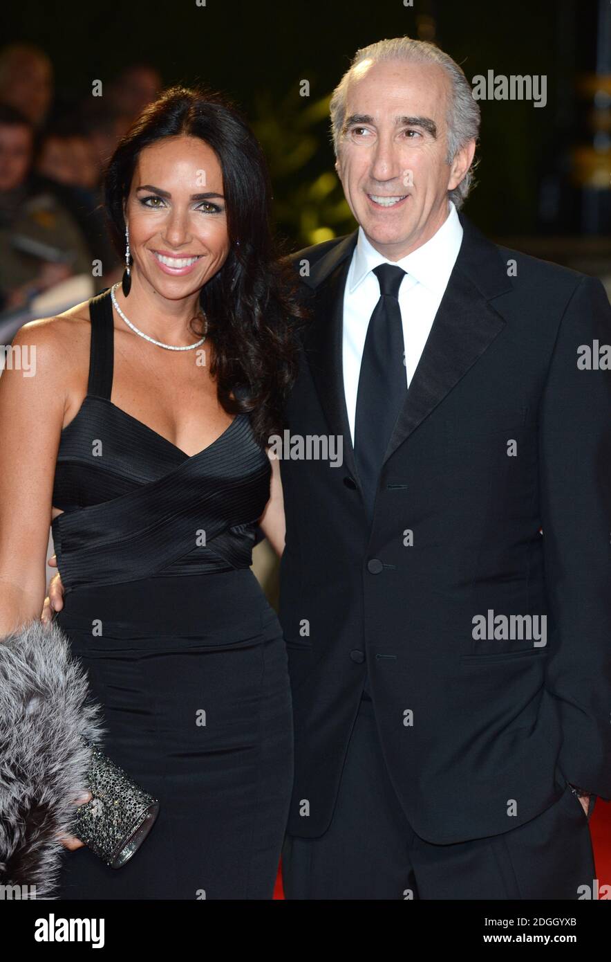 Gary Barber and Nadine Barber arriving at the World Premiere of Skyfall ...
