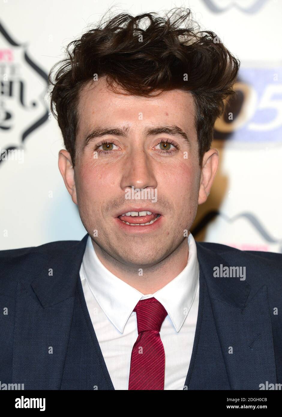 Nick Grimshaw arriving at The Cosmopolitan Ultimate Women of the Year ...