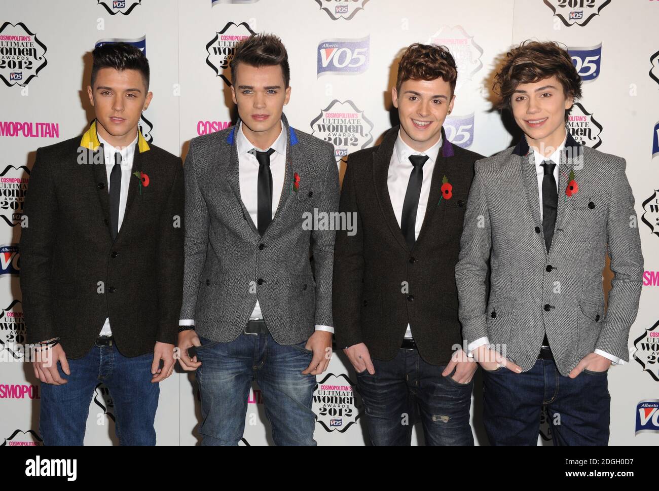 Jamie Hamblett, George Shelley, Josh Cuthbert and Jaymi Hensley of ...