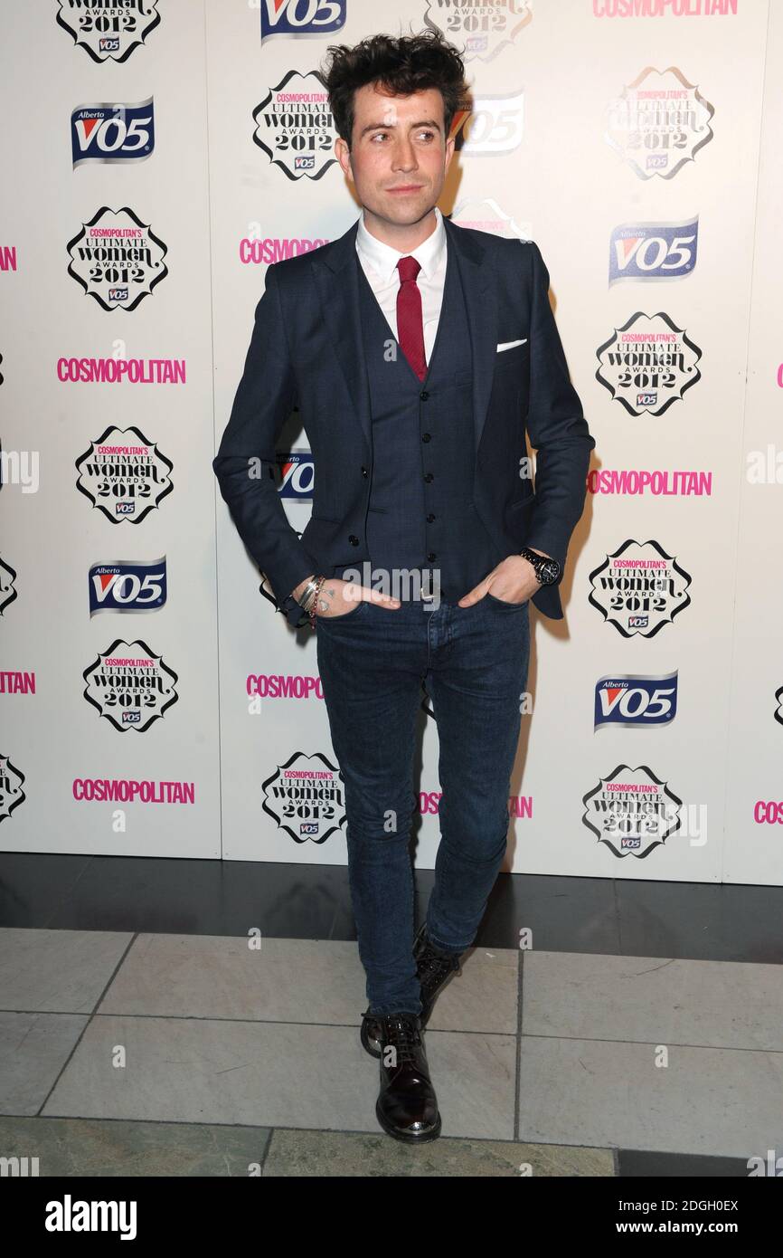 Nick Grimshaw arriving at The Cosmopolitan Ultimate Women of the Year ...