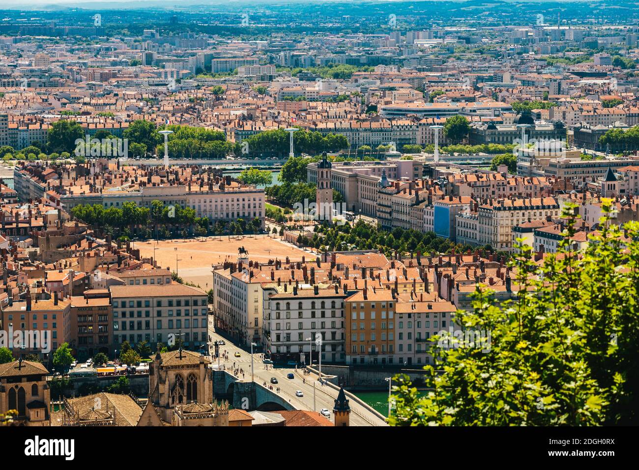 Panoramic aerial view lyon france hi-res stock photography and images ...