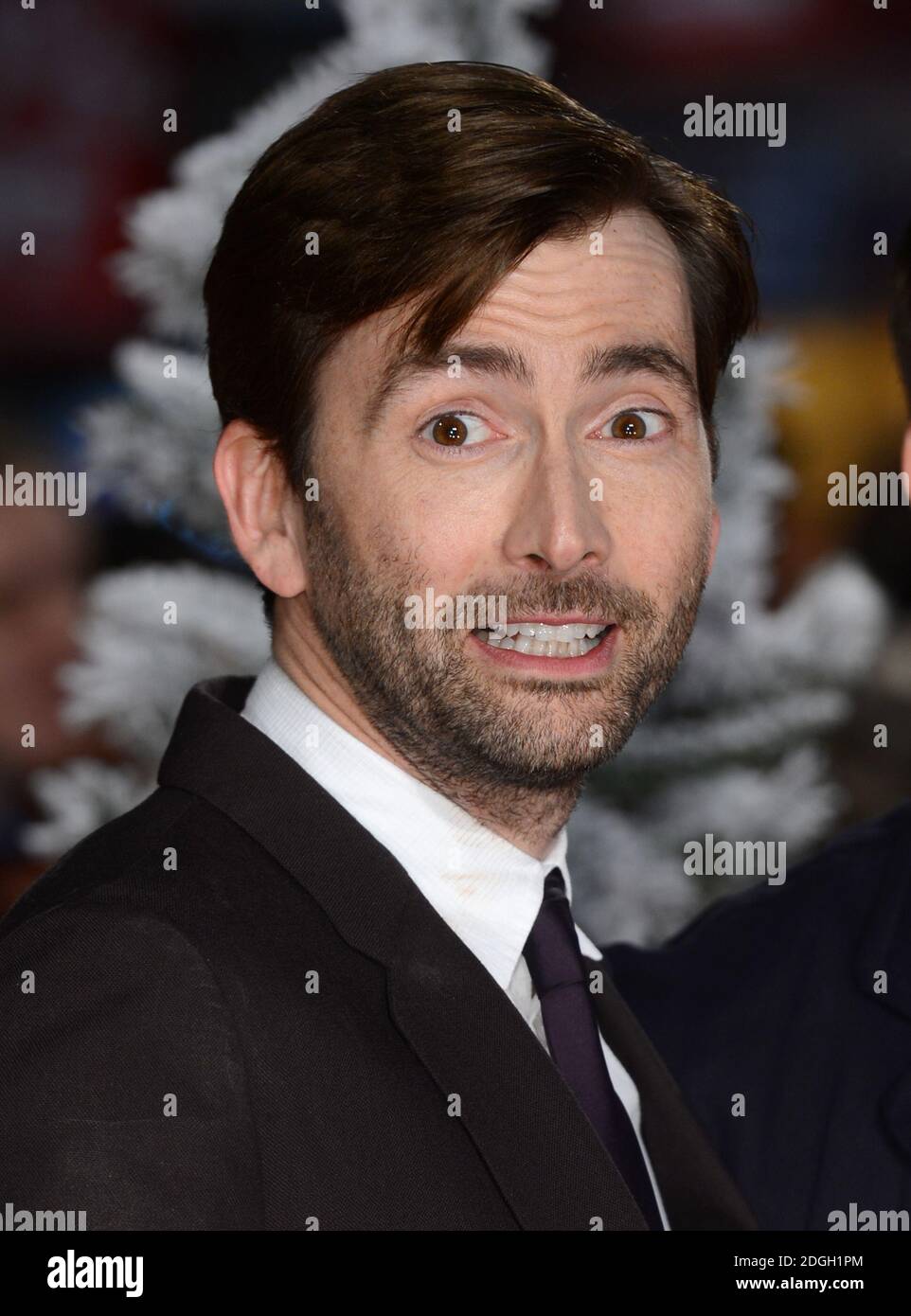 David Tennant arriving at the premiere of Nativity 2, Empire Cinema ...