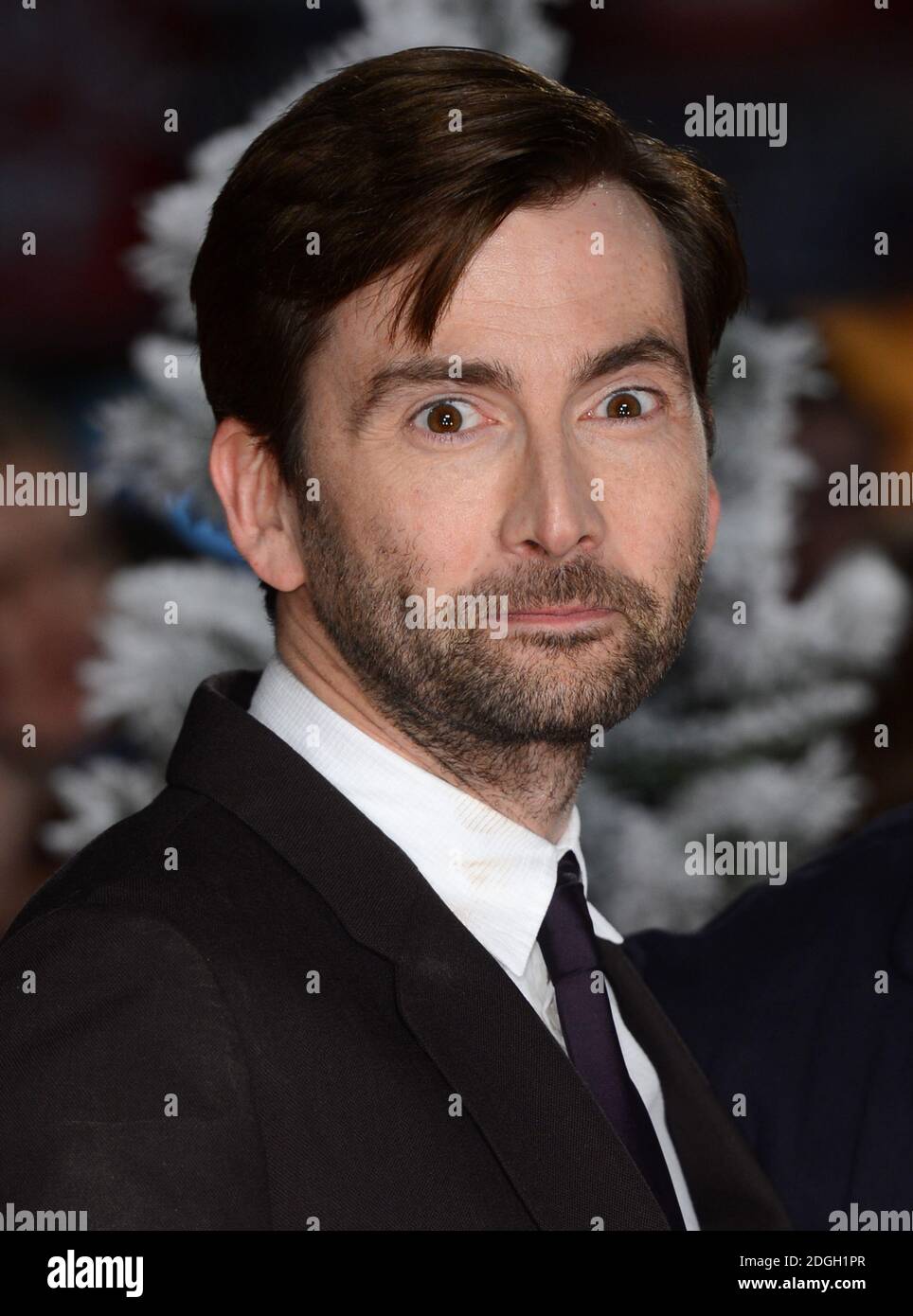 David Tennant arriving at the premiere of Nativity 2, Empire Cinema ...