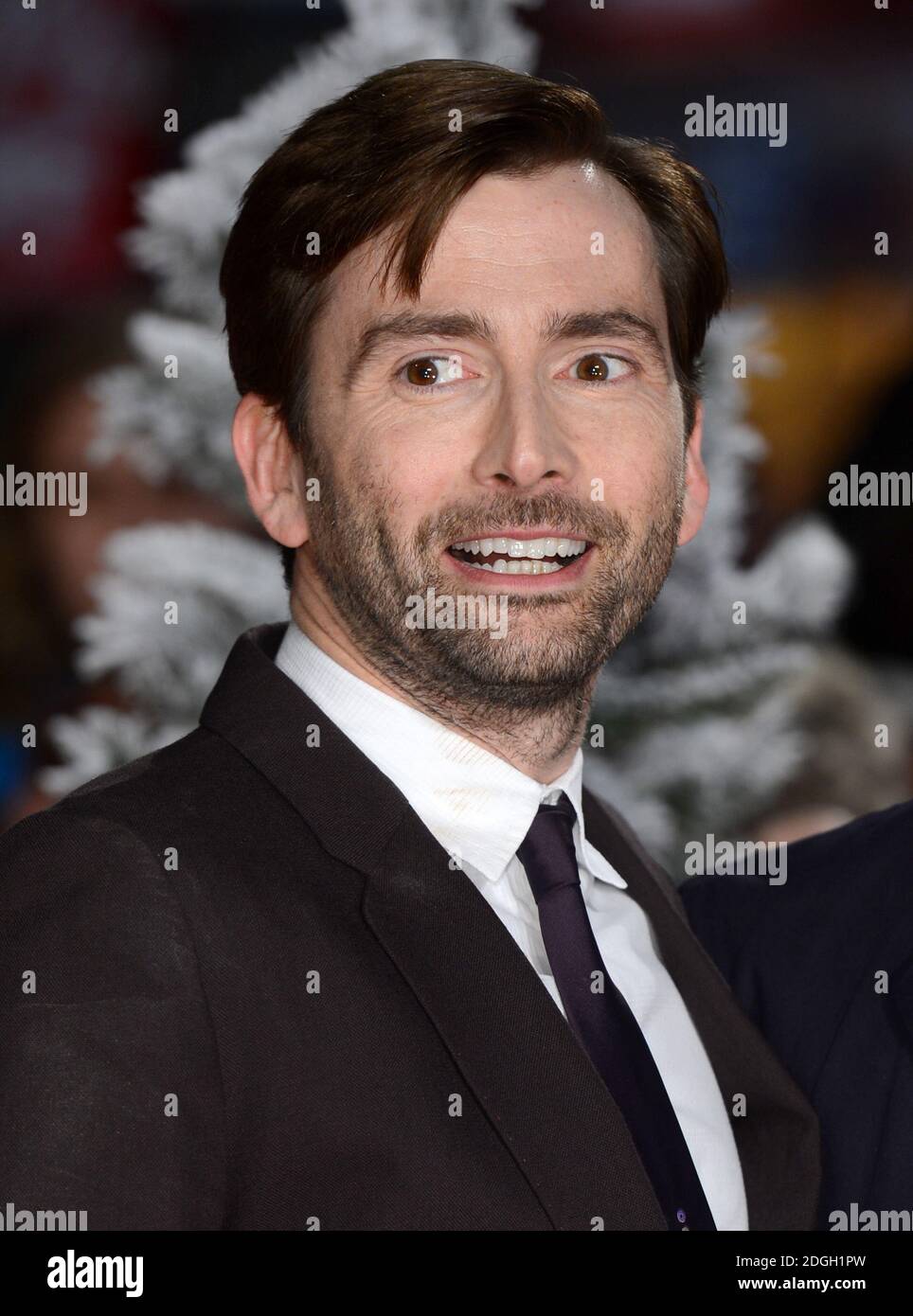 David Tennant arriving at the premiere of Nativity 2, Empire Cinema ...