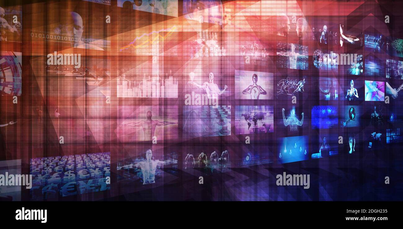 Embracing New Technology Stock Photo - Alamy