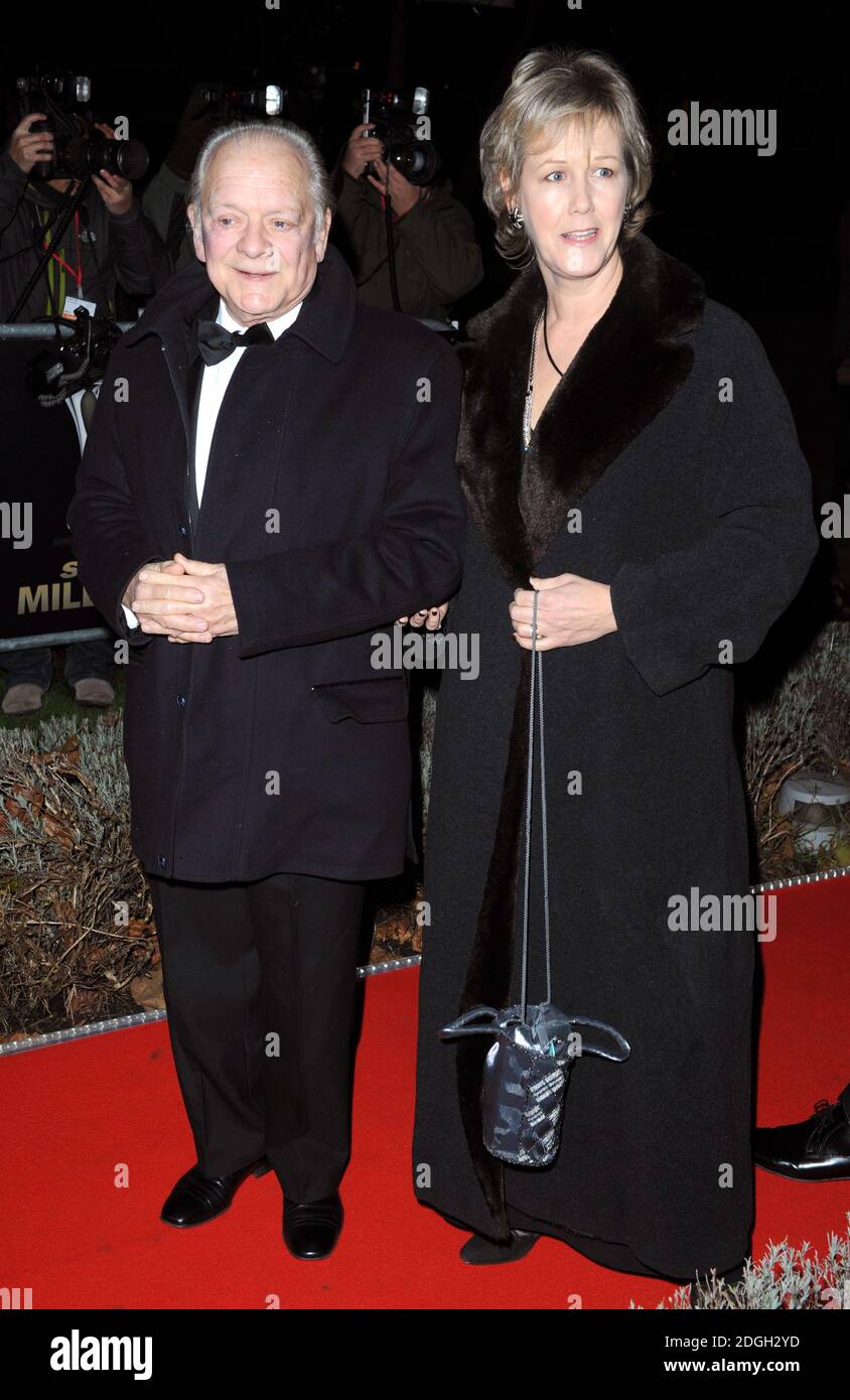 David Jason and wife arriving at The Sun Military Awards 2012, The ...