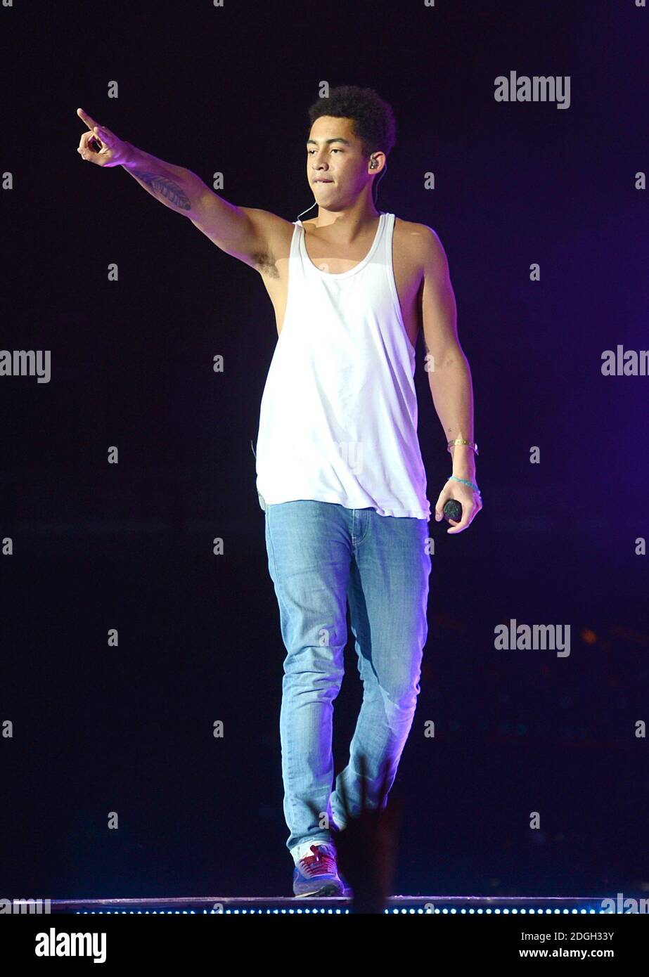 Rizzle Kicks on stage during the 2012 Capital FM Jingle Bell Ball at ...