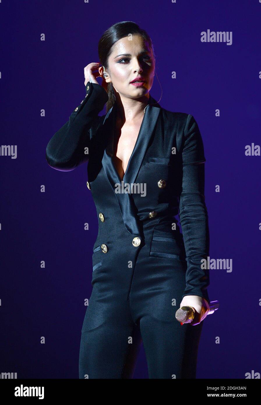 Cheryl Cole on stage during the 2012 Capital FM Jingle Bell Ball at the ...