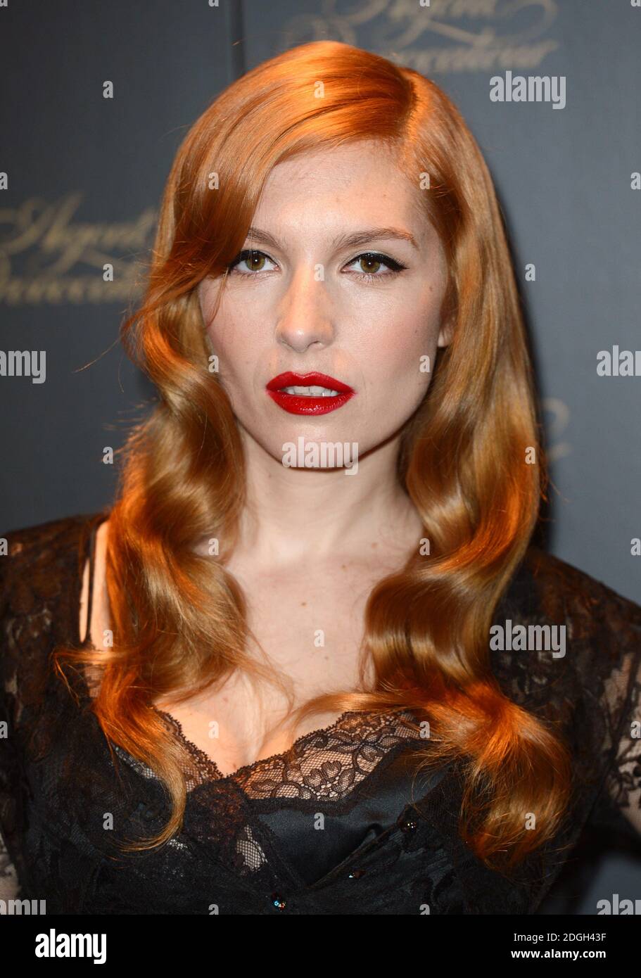 Josephine de La Baume at the opening of the new flagship Agent ...