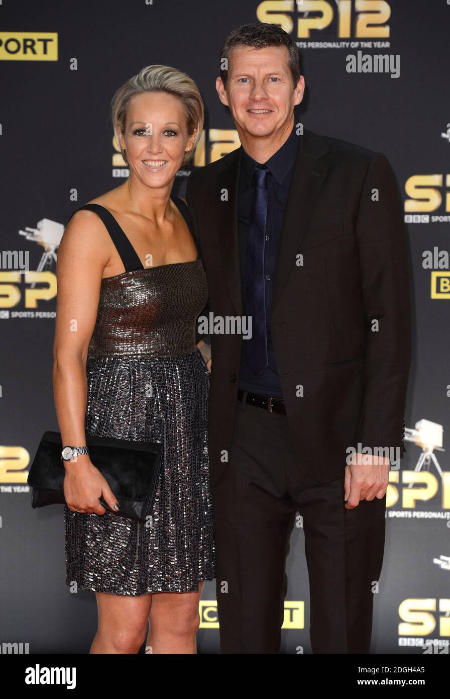 Steve Cram and wife arriving at the BBC Sports Personality of the Year ...