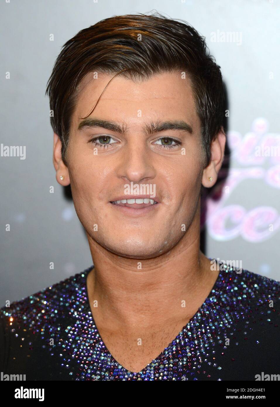 Matt Lapinskas at the launch of ITV's Dancing on Ice 2013, ITV ...