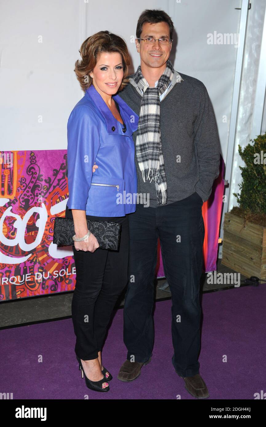 Natasha Kaplinsky and husband arriving at the gala performance of ...