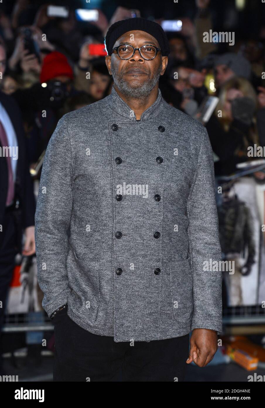 Samuel L Jackson arriving at the Django Unchained UK Premiere, Empire ...