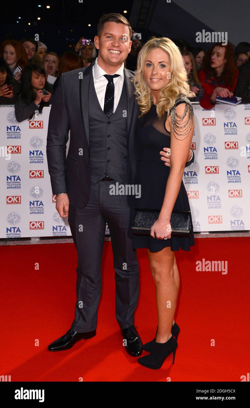 Apprentice Winner Ricky Martin and guest arriving for the 2013 National ...