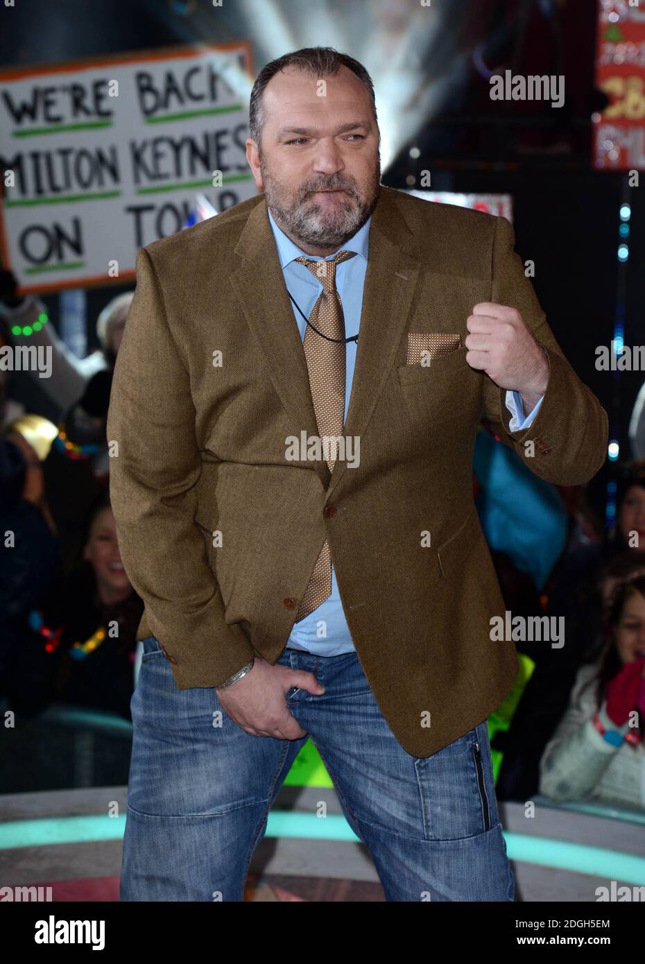 Neil Razor Ruddock at the Celebrity Big Brother Final 2013, Elstree ...