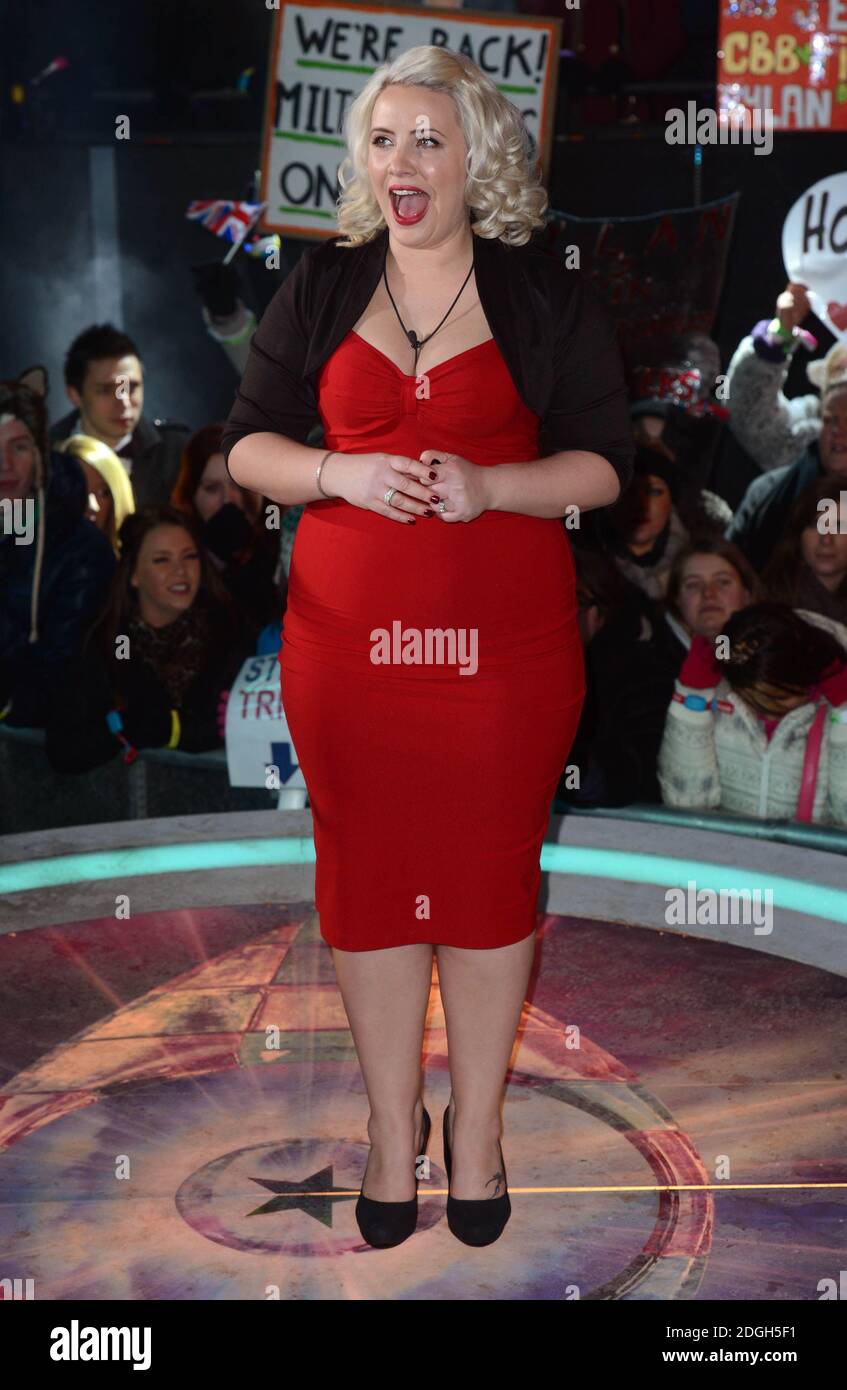 Claire Richards at the Celebrity Big Brother Final 2013, Elstree ...