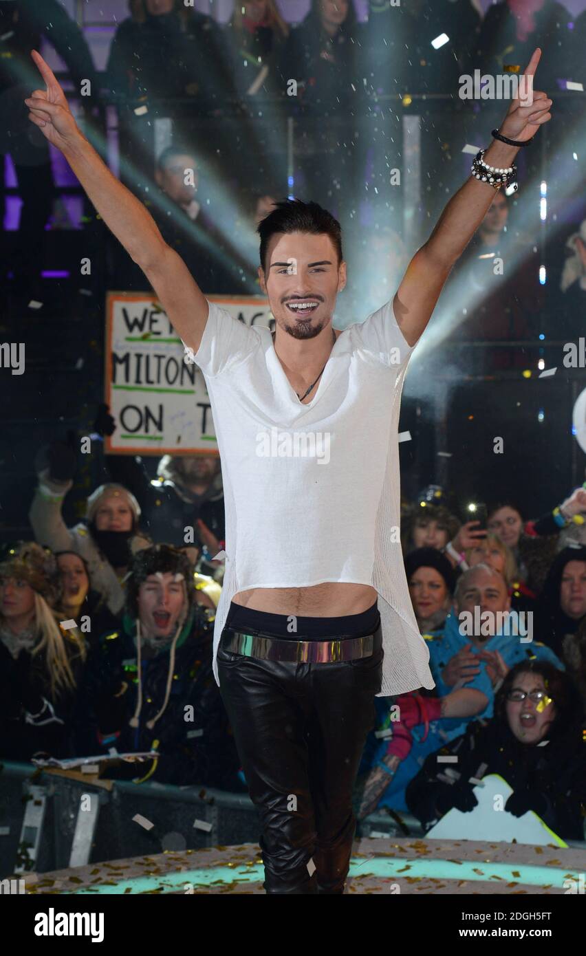 Rylan Clark wins Celebrity Big Brother Final 2013, Elstree Studios ...
