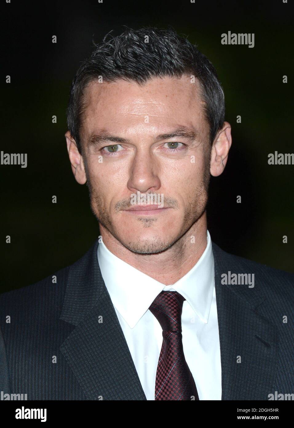 Luke Evans arriving at the London Evening Standard British Film Awards ...