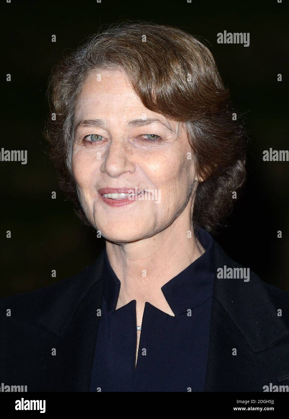 Charlotte Rampling arriving at the London Evening Standard British Film ...