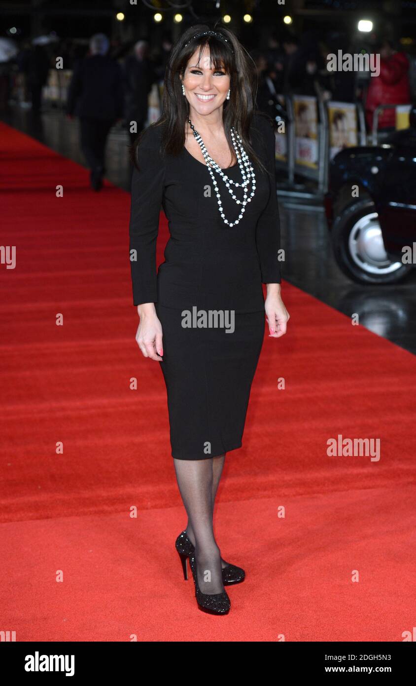 Linda Lusadi arriving at the World Premiere of Run For Your Wife, Odeon ...
