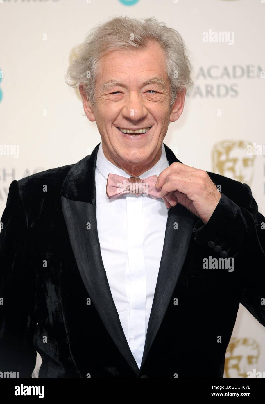 Sir ian mckellen backstage hi-res stock photography and images - Alamy