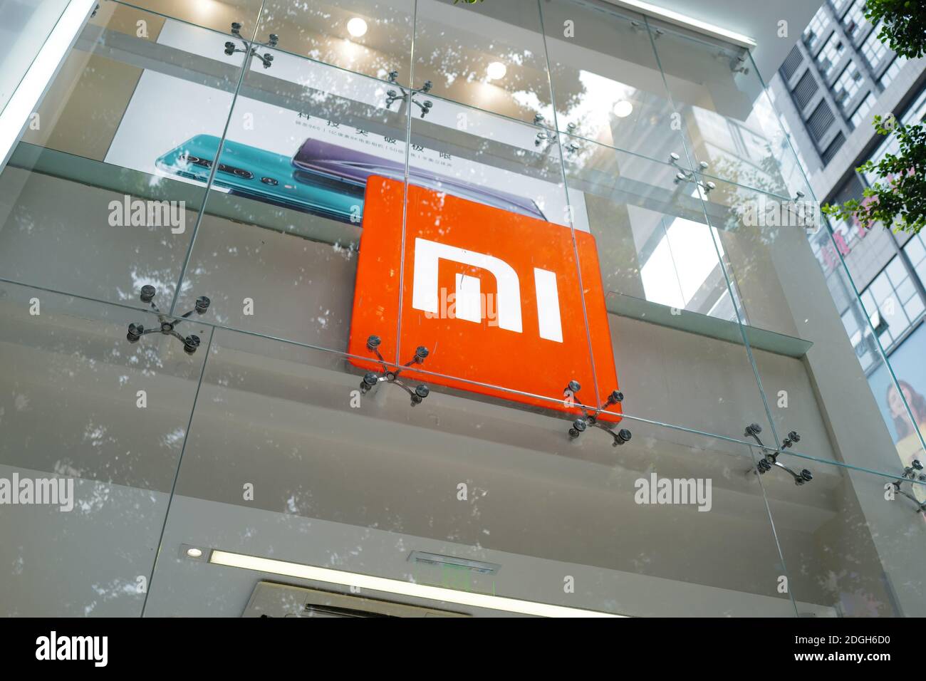 In this unlocated and undated photo, the facade of a building owned by ...