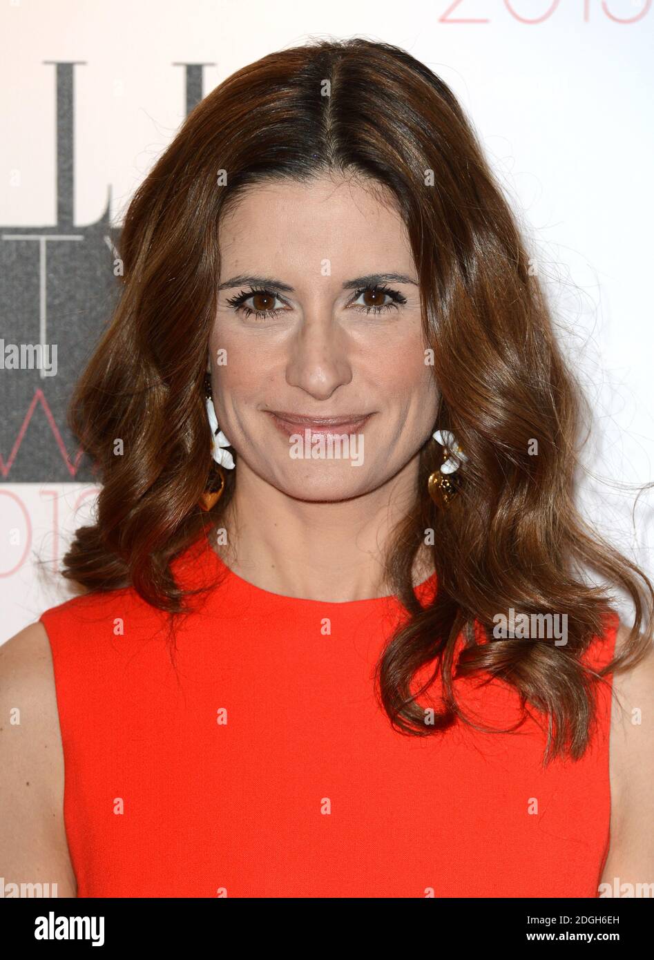 Livia Firth arriving at the ELLE Style Awards 2013, the Savoy Hotel ...