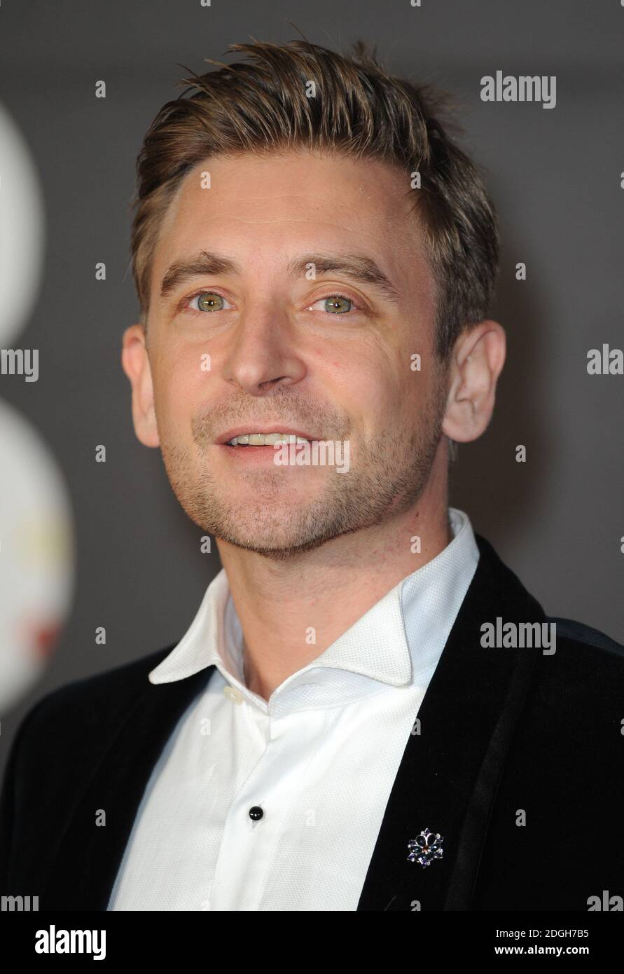 Daniel Stein aka DJ Fresh arriving at The Brit Awards 2013, the O2 ...