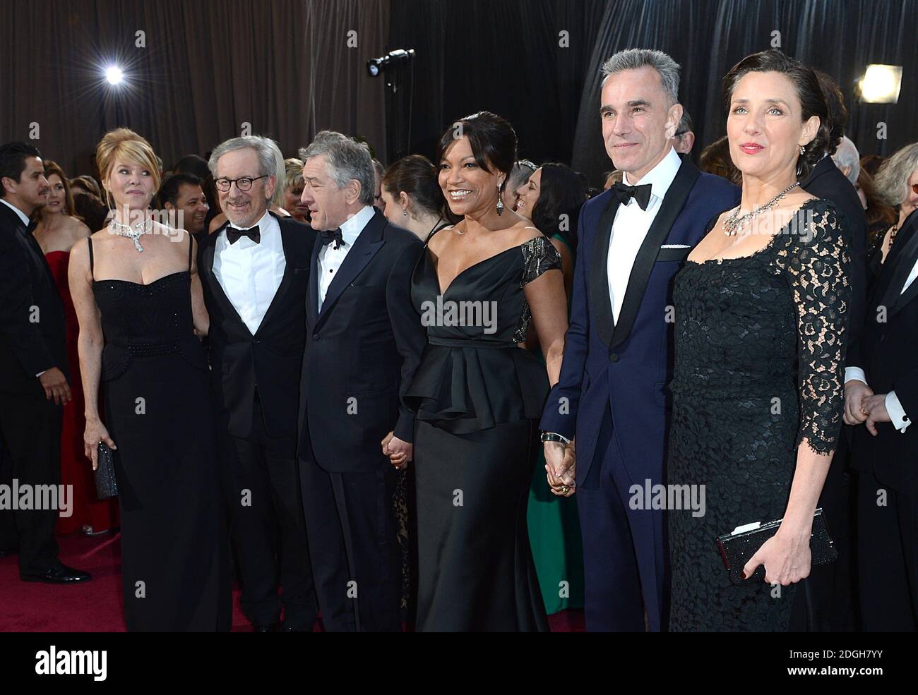 Kate Capshaw, Steven Spielberg, Robert De Niro, Grace Hightower, Daniel ...