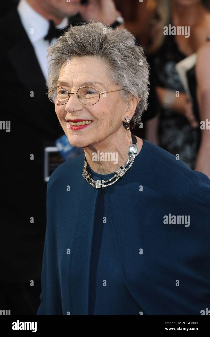 Emmanuelle Riva arriving for the 85th Academy Awards at the Dolby ...